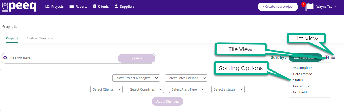 Prodege peeq Dashboard Overview – peeq